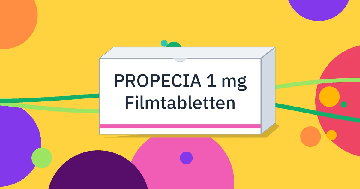 Symbolbild: Packung mit der Aufschrift PROPECIA 1 mg Filmtabletten (PZN 19175340) – Verfügbarkeit und Bezug in Apotheken in Frankfurt am Main