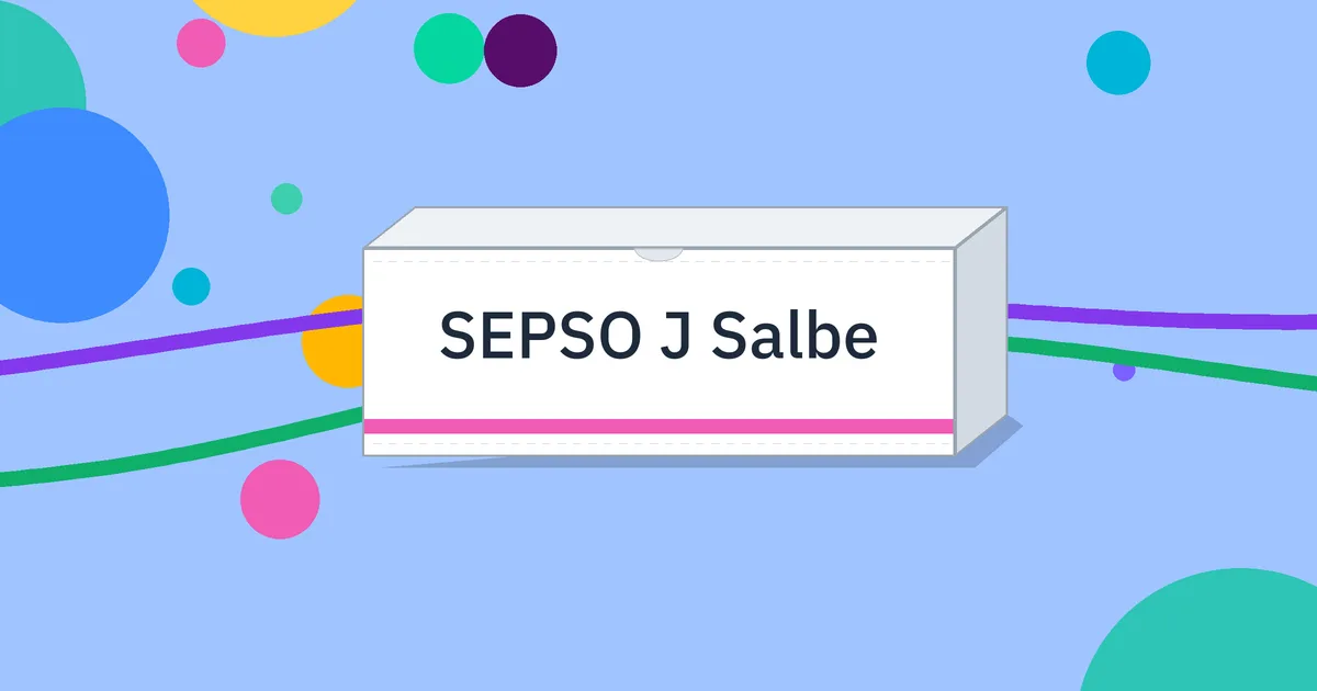 Symbolbild: Packung mit der Aufschrift SEPSO J Salbe (PZN 01348320) – Verfügbarkeit und Bezug in Apotheken in Frankfurt am Main