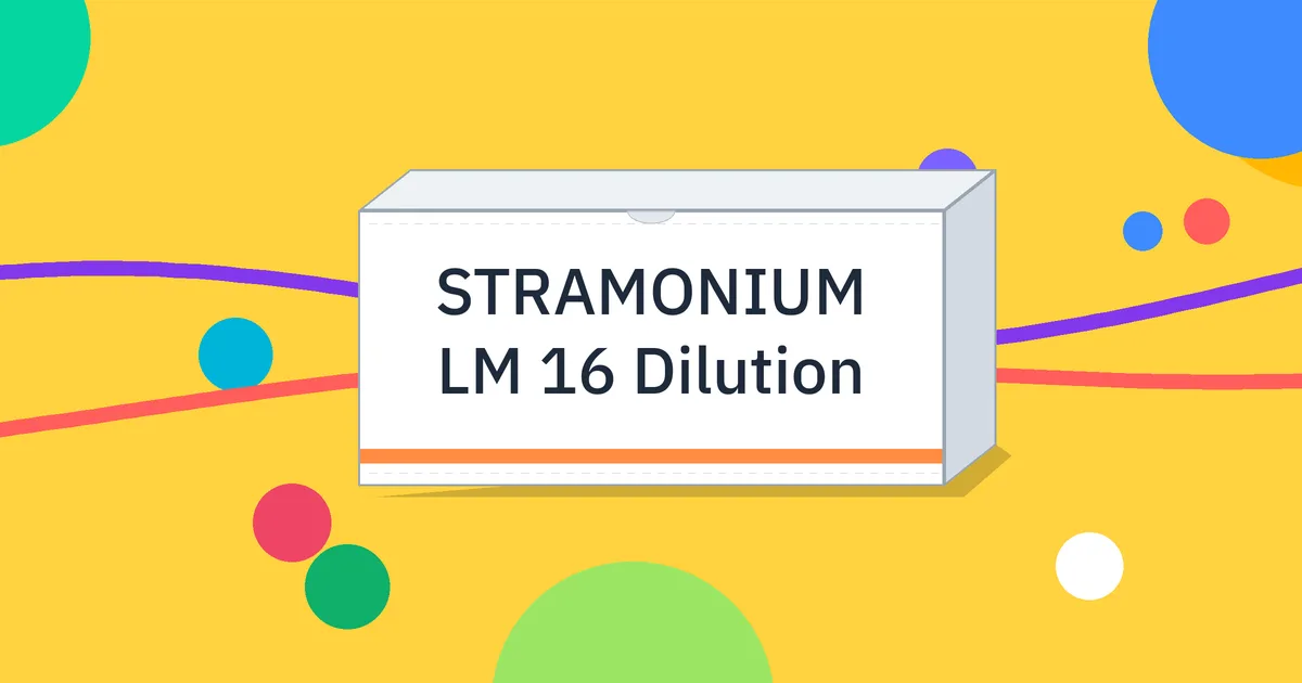 Symbolbild: Packung mit der Aufschrift STRAMONIUM LM 16 Dilution (PZN 13201881) – Verfügbarkeit und Bezug in Apotheken in Frankfurt am Main