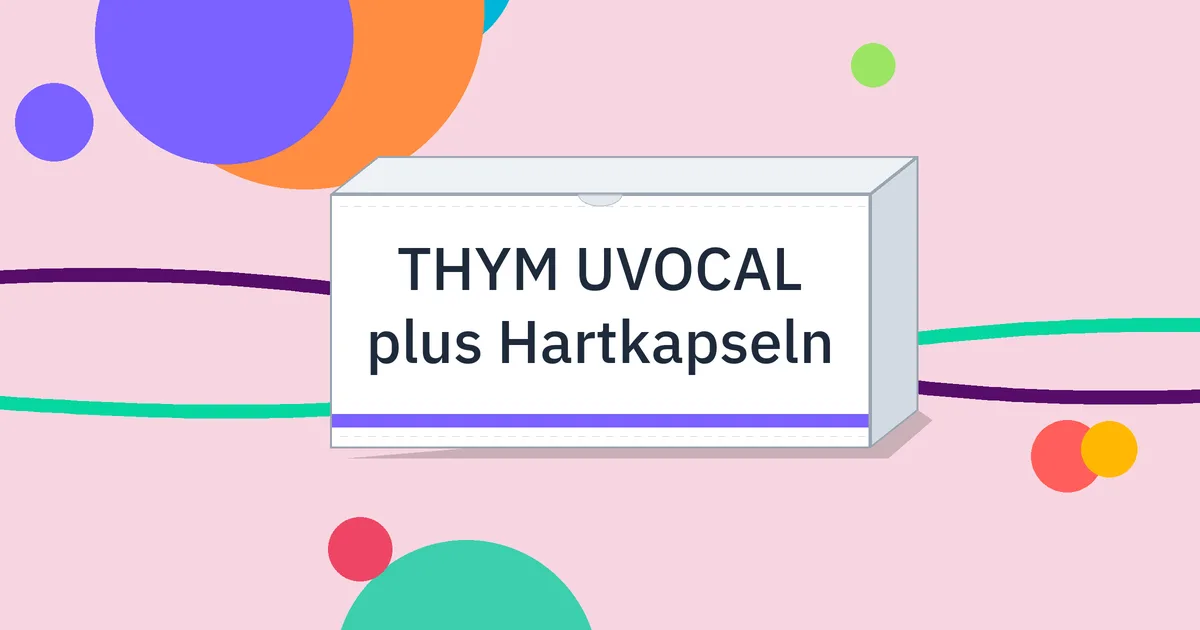 Symbolbild: Packung mit der Aufschrift THYM UVOCAL plus Hartkapseln (PZN 09374127) – Verfügbarkeit und Bezug in Apotheken in Frankfurt am Main