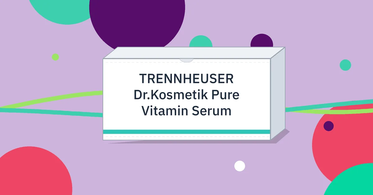 Symbolbild: Packung mit der Aufschrift TRENNHEUSER Dr.Kosmetik Pure Vitamin Serum (PZN 20285453) – Verfügbarkeit und Bezug in Apotheken in Frankfurt am Main