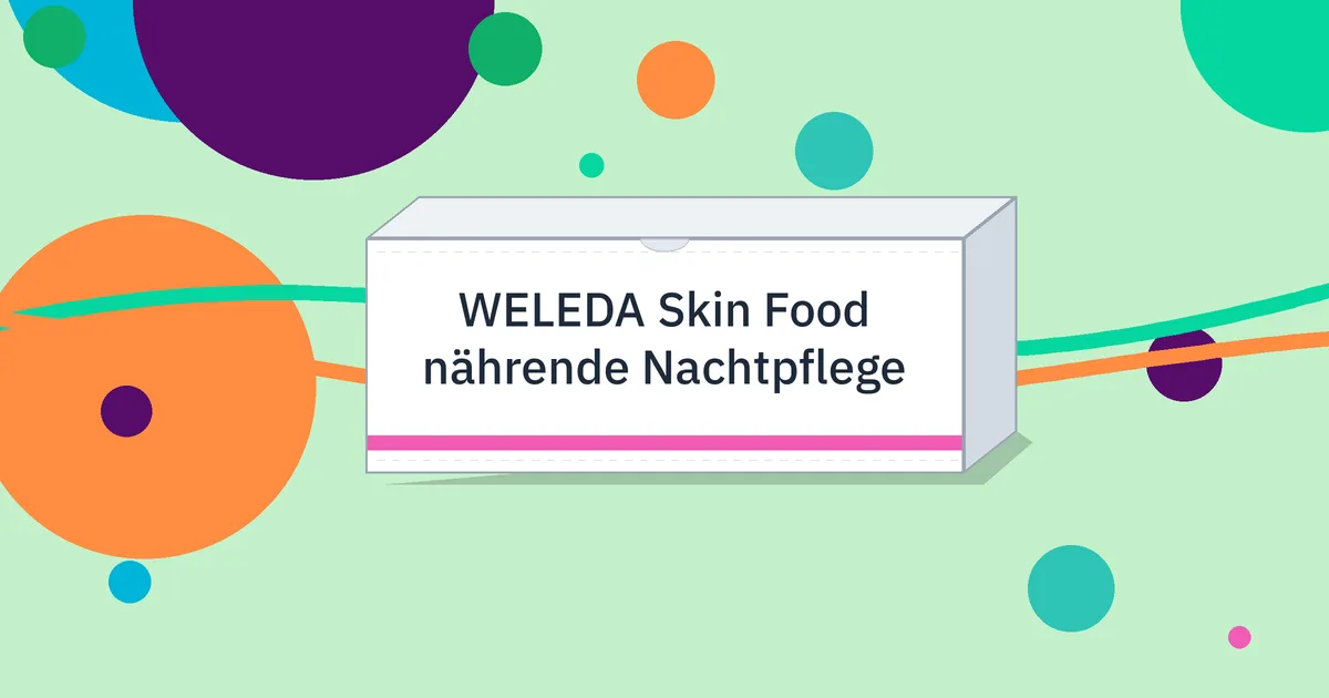 Symbolbild: Packung mit der Aufschrift WELEDA Skin Food nährende Nachtpflege (PZN 19830655) – Verfügbarkeit und Bezug in Apotheken in Frankfurt am Main