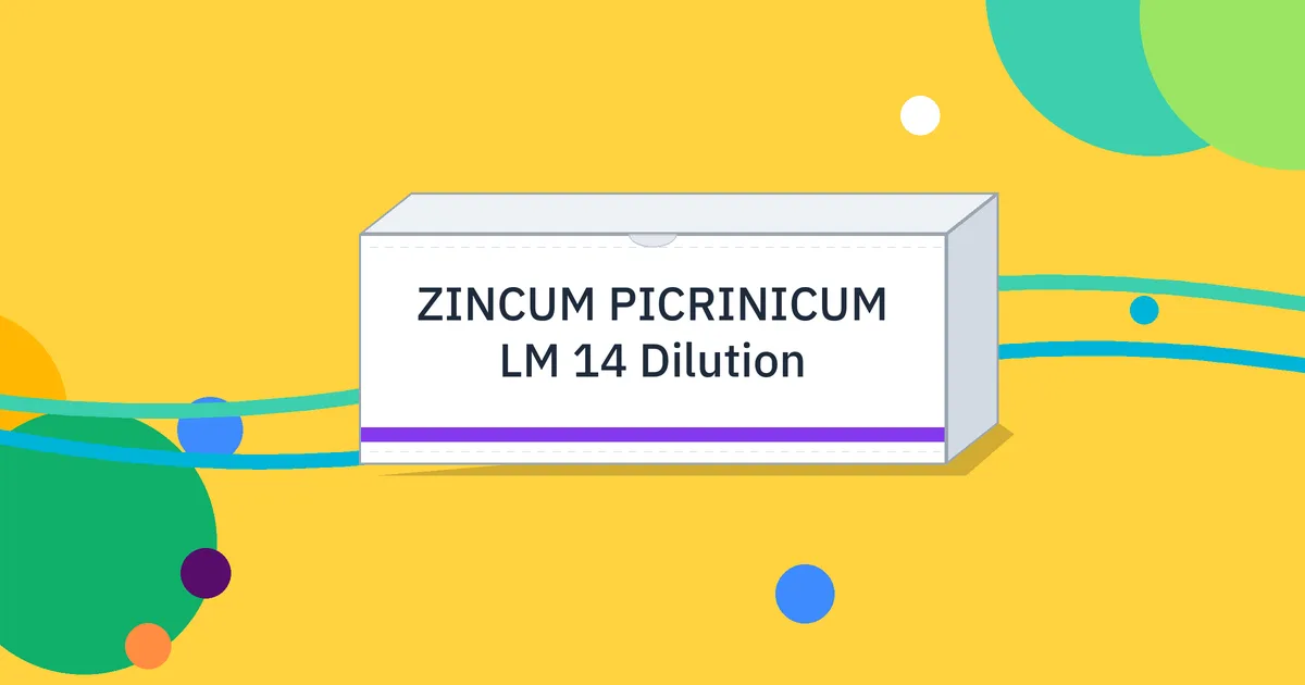 Symbolbild: Packung mit der Aufschrift ZINCUM PICRINICUM LM 14 Dilution (PZN 13298260) – Verfügbarkeit und Bezug in Apotheken in Frankfurt am Main