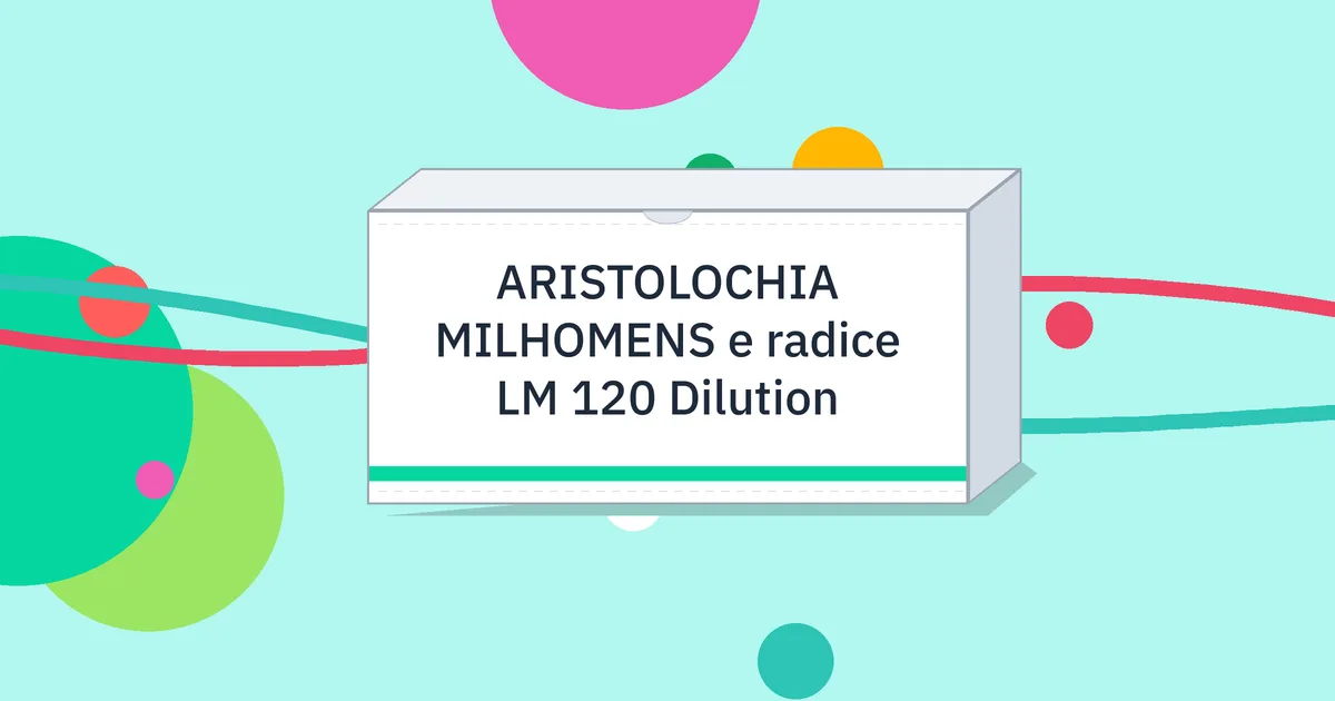 Symbolbild: Packung mit der Aufschrift ARISTOLOCHIA MILHOMENS e radice LM 120 Dilution (PZN 13393001) – Verfügbarkeit und Bezug in Apotheken in Frankfurt am Main