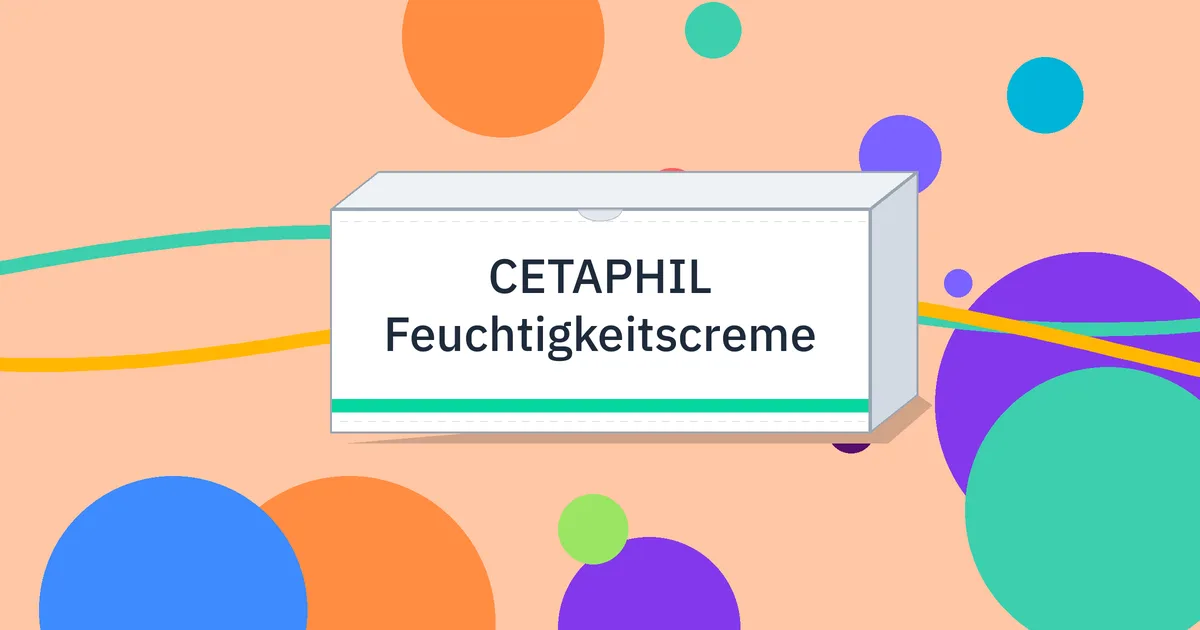 Symbolbild: Packung mit der Aufschrift CETAPHIL Feuchtigkeitscreme (PZN 01874014) – Verfügbarkeit und Bezug in Apotheken in Frankfurt am Main