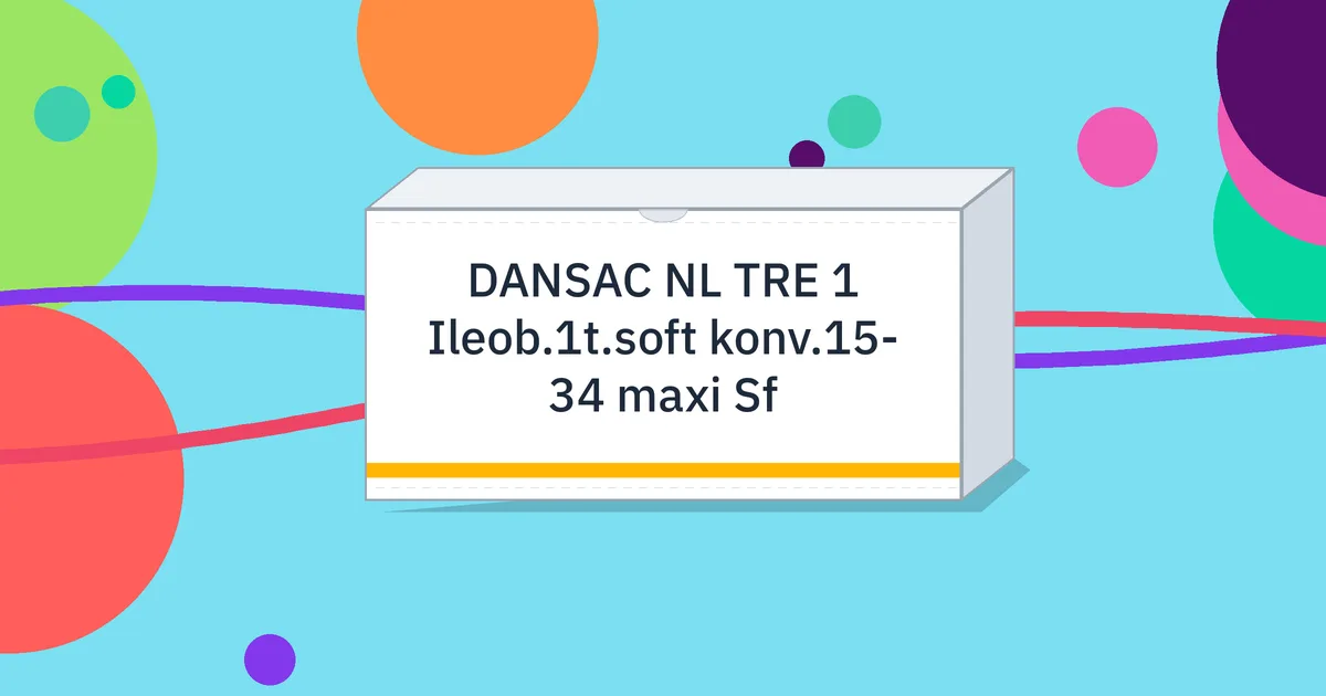 Symbolbild: Packung mit der Aufschrift DANSAC NL TRE 1 Ileob.1t.soft konv.15-34 maxi Sf (PZN 16197186) – Verfügbarkeit und Bezug in Apotheken in Frankfurt am Main