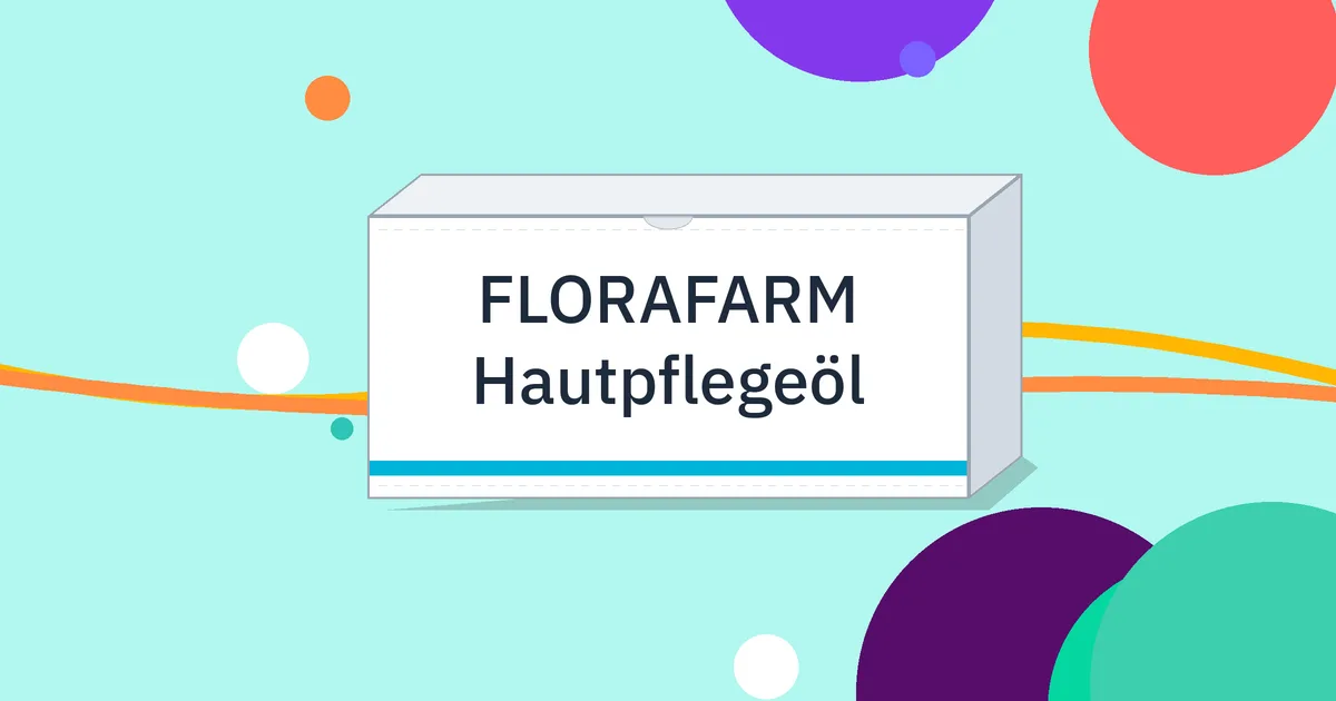 Symbolbild: Packung mit der Aufschrift FLORAFARM Hautpflegeöl (PZN 00968144) – Verfügbarkeit und Bezug in Apotheken in Frankfurt am Main