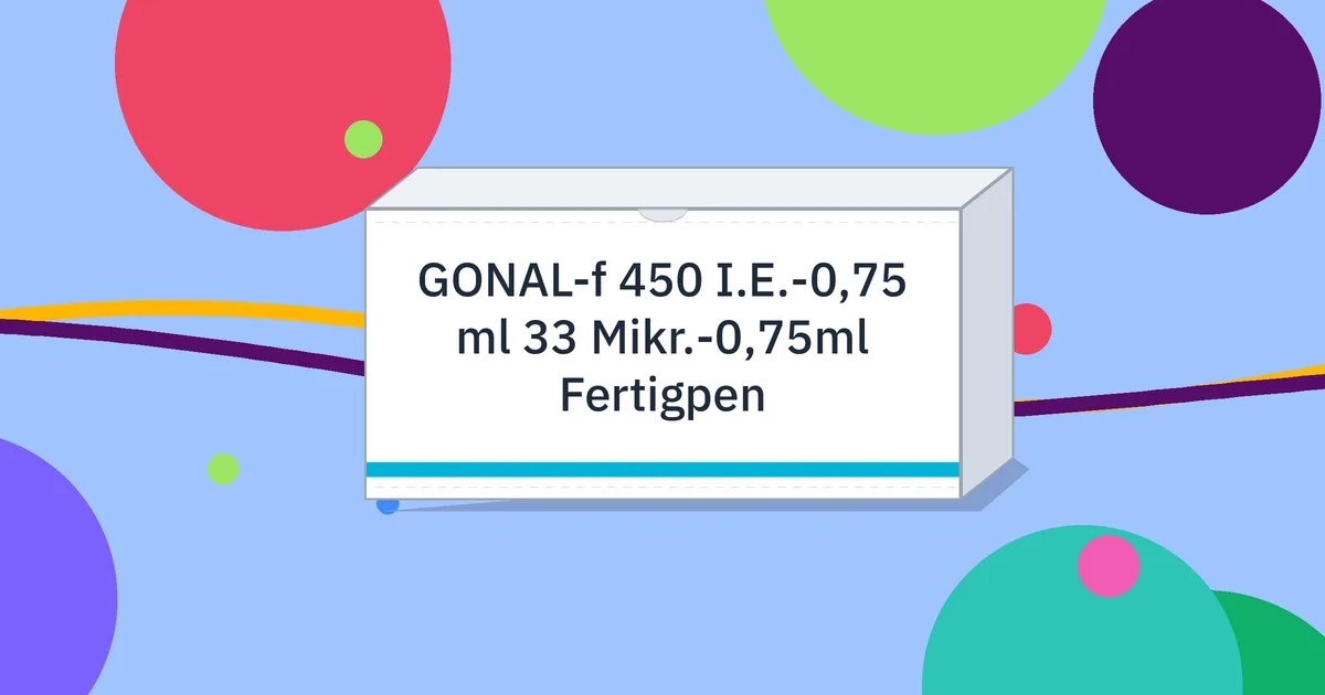 Symbolbild: Packung mit der Aufschrift GONAL-f 450 I.E.-0,75 ml 33 Mikr.-0,75ml Fertigpen (PZN 18361744) – Verfügbarkeit und Bezug in Apotheken in Frankfurt am Main