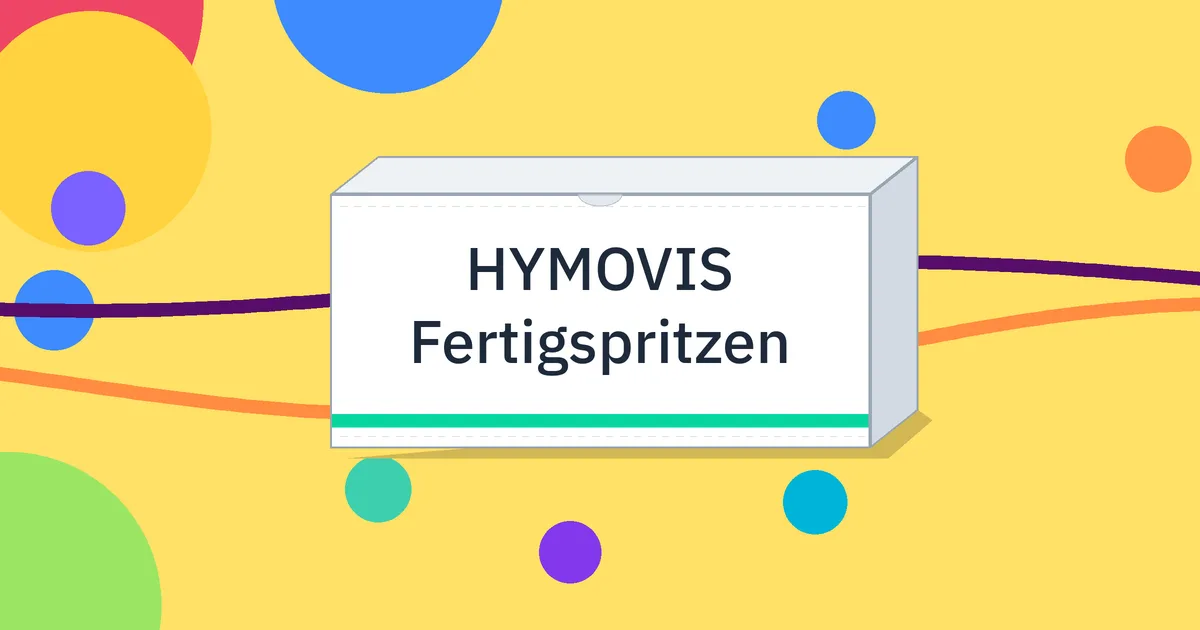 Symbolbild: Packung mit der Aufschrift HYMOVIS Fertigspritzen (PZN 10264740) – Verfügbarkeit und Bezug in Apotheken in Frankfurt am Main