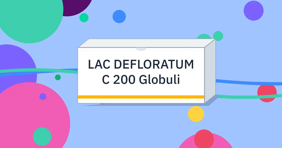 Symbolbild: Packung mit der Aufschrift LAC DEFLORATUM C 200 Globuli (PZN 07171704) – Verfügbarkeit und Bezug in Apotheken in Frankfurt am Main