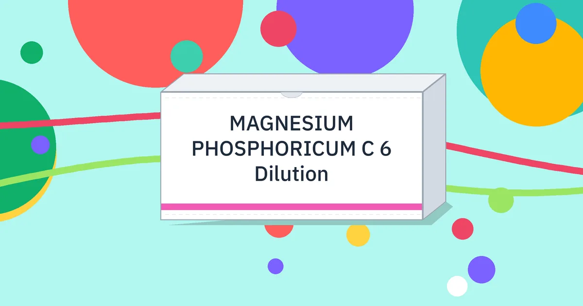 Symbolbild: Packung mit der Aufschrift MAGNESIUM PHOSPHORICUM C 6 Dilution (PZN 07596332) – Verfügbarkeit und Bezug in Apotheken in Frankfurt am Main
