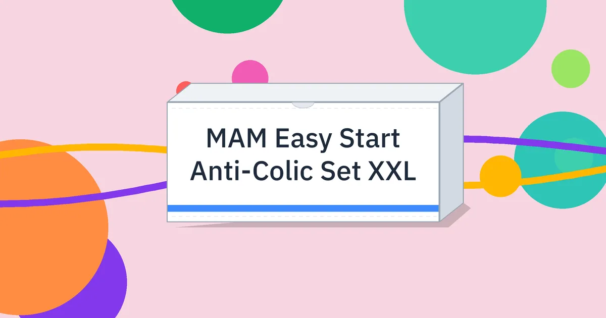 Symbolbild: Packung mit der Aufschrift MAM Easy Start Anti-Colic Set XXL (PZN 16787597) – Verfügbarkeit und Bezug in Apotheken in Frankfurt am Main