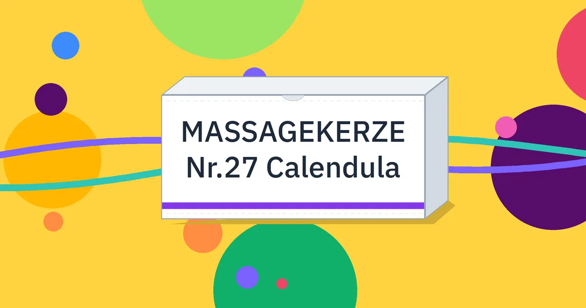 Symbolbild: Packung mit der Aufschrift MASSAGEKERZE Nr.27 Calendula (PZN 15585093) – Verfügbarkeit und Bezug in Apotheken in Frankfurt am Main