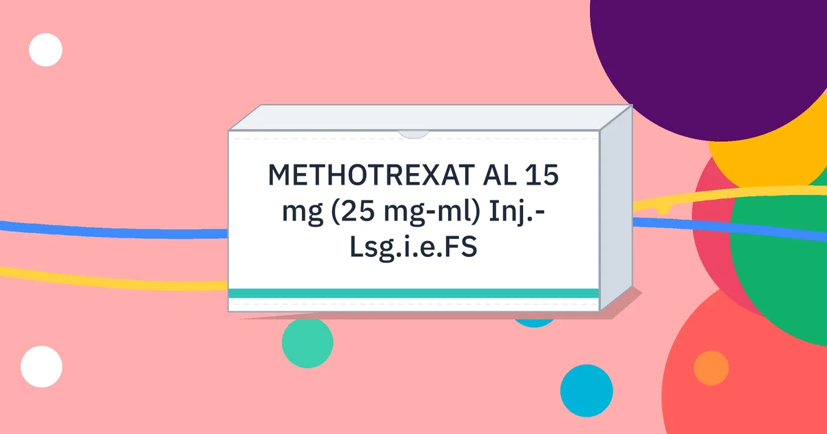 Symbolbild: Packung mit der Aufschrift METHOTREXAT AL 15 mg (25 mg-ml) Inj.-Lsg.i.e.FS (PZN 18725235) – Verfügbarkeit und Bezug in Apotheken in Frankfurt am Main
