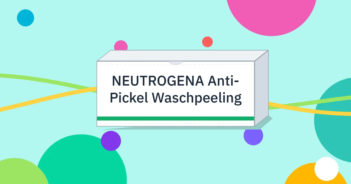 Symbolbild: Packung mit der Aufschrift NEUTROGENA Anti-Pickel Waschpeeling (PZN 18036116) – Verfügbarkeit und Bezug in Apotheken in Frankfurt am Main