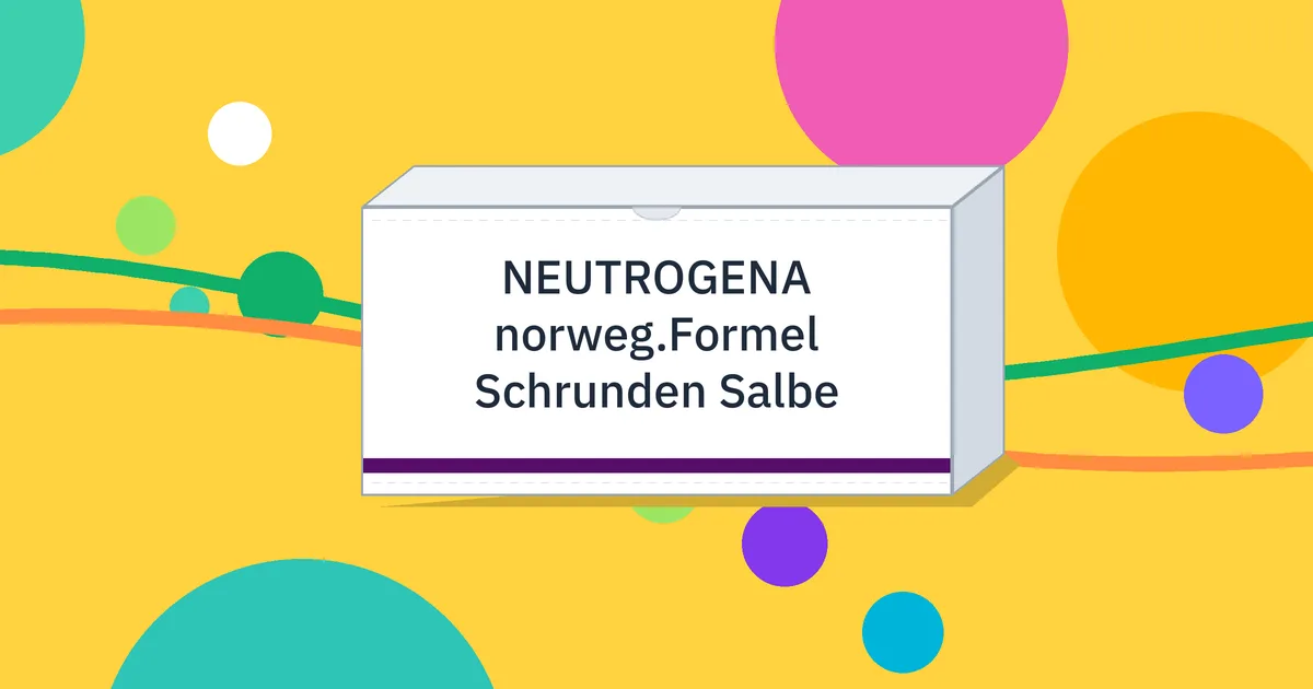 Symbolbild: Packung mit der Aufschrift NEUTROGENA norweg.Formel Schrunden Salbe (PZN 12367013) – Verfügbarkeit und Bezug in Apotheken in Frankfurt am Main