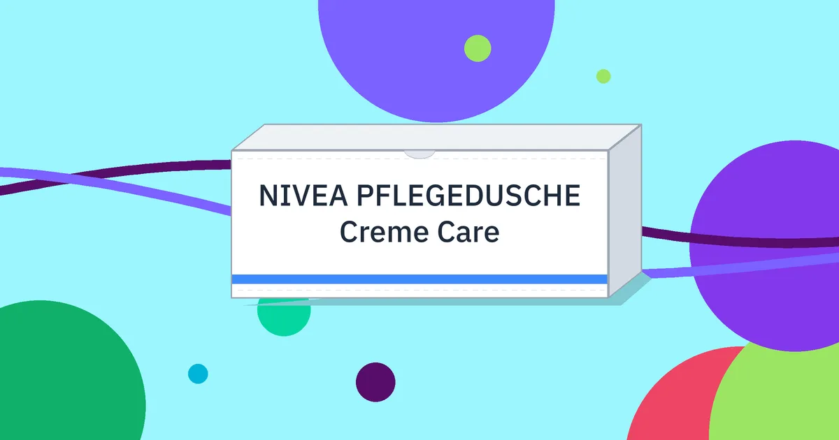 Symbolbild: Packung mit der Aufschrift NIVEA PFLEGEDUSCHE Creme Care (PZN 19501087) – Verfügbarkeit und Bezug in Apotheken in Frankfurt am Main