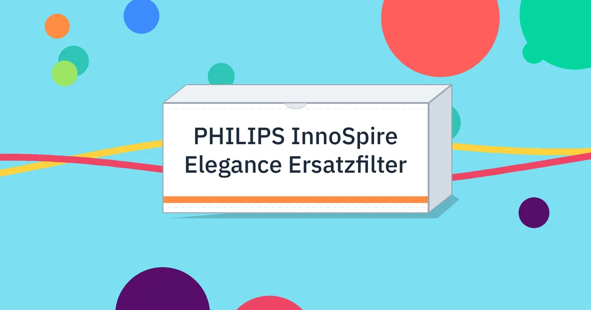 Symbolbild: Packung mit der Aufschrift PHILIPS InnoSpire Elegance Ersatzfilter (PZN 18080956) – Verfügbarkeit und Bezug in Apotheken in Frankfurt am Main