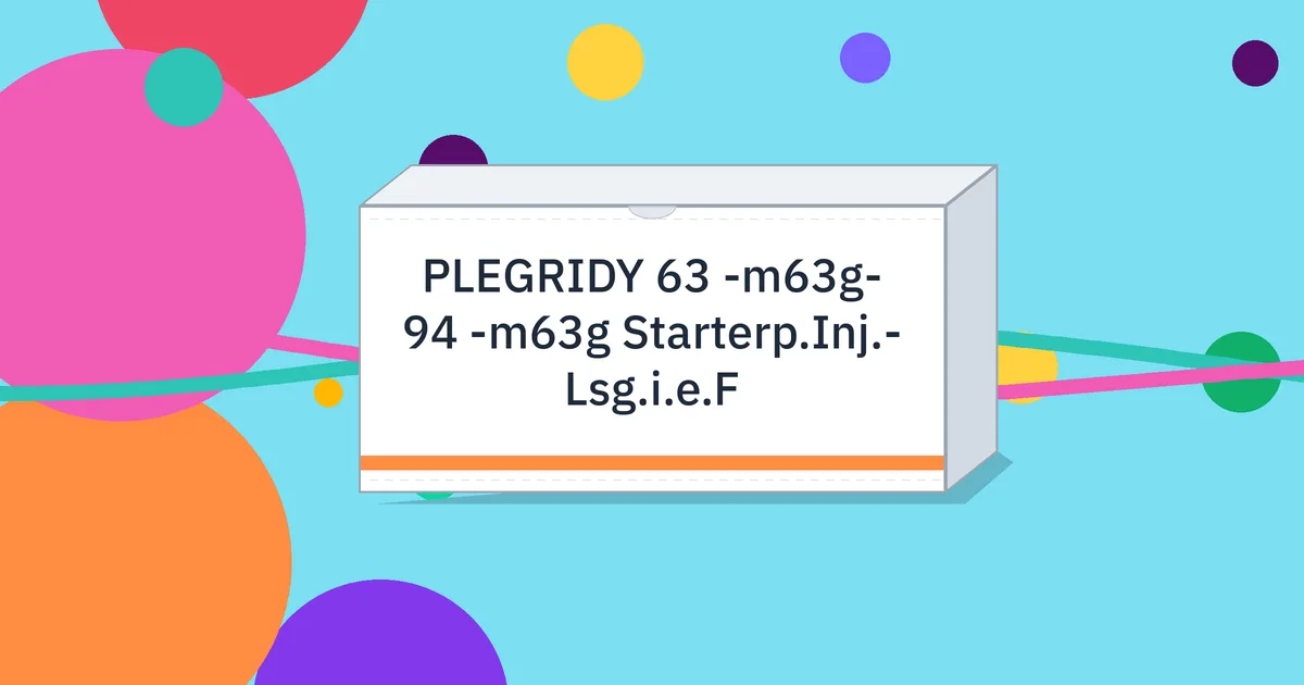 Symbolbild: Packung mit der Aufschrift PLEGRIDY 63 -m63g-94 -m63g Starterp.Inj.-Lsg.i.e.F (PZN 14055200) – Verfügbarkeit und Bezug in Apotheken in Frankfurt am Main