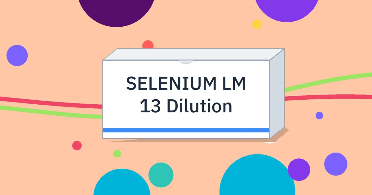 Symbolbild: Packung mit der Aufschrift SELENIUM LM 13 Dilution (PZN 13185768) – Verfügbarkeit und Bezug in Apotheken in Frankfurt am Main