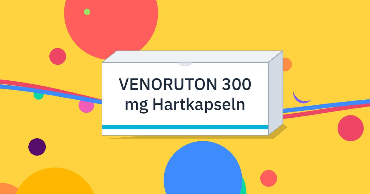 Symbolbild: Packung mit der Aufschrift VENORUTON 300 mg Hartkapseln (PZN 18220699) – Verfügbarkeit und Bezug in Apotheken in Frankfurt am Main
