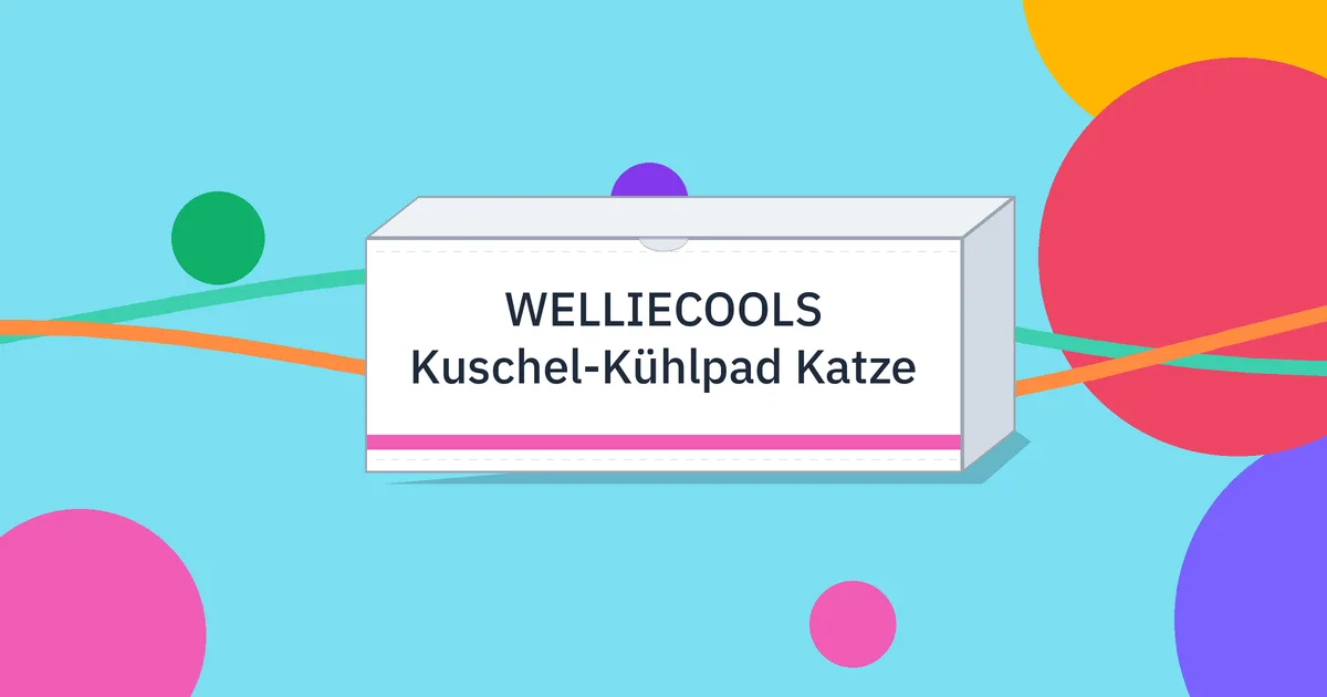 Symbolbild: Packung mit der Aufschrift WELLIECOOLS Kuschel-Kühlpad Katze (PZN 17400399) – Verfügbarkeit und Bezug in Apotheken in Frankfurt am Main