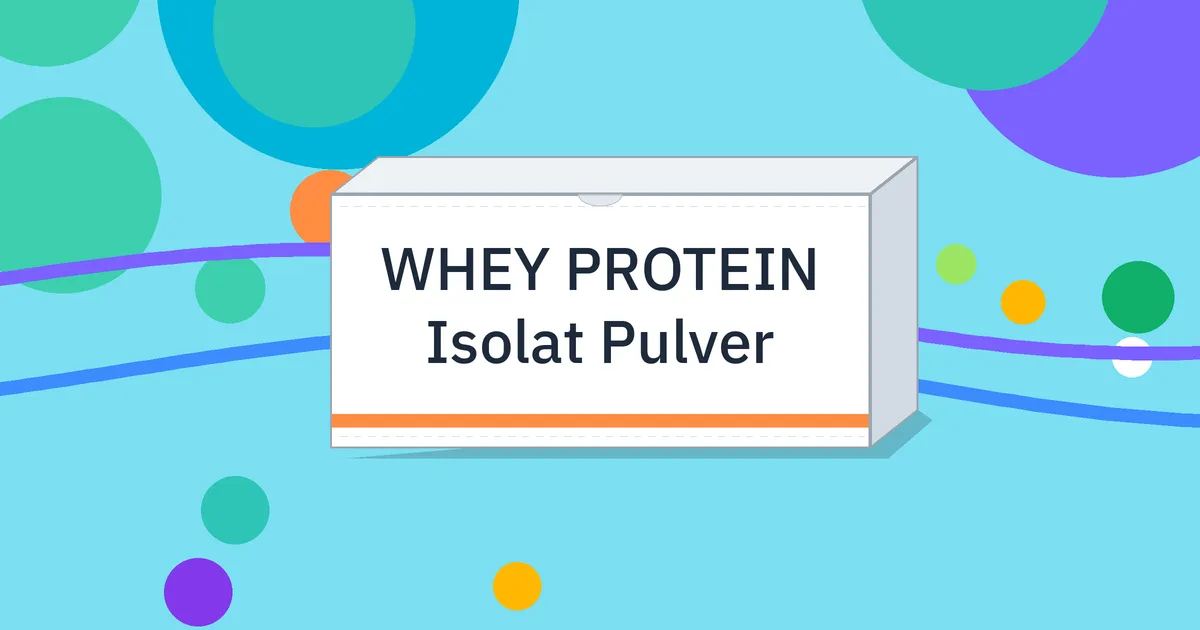 Symbolbild: Packung mit der Aufschrift WHEY PROTEIN Isolat Pulver (PZN 17016519) – Verfügbarkeit und Bezug in Apotheken in Frankfurt am Main