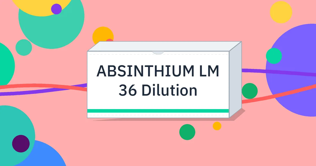Symbolbild: Packung mit der Aufschrift ABSINTHIUM LM 36 Dilution (PZN 13261854) – Verfügbarkeit und Bezug in Apotheken in Frankfurt am Main