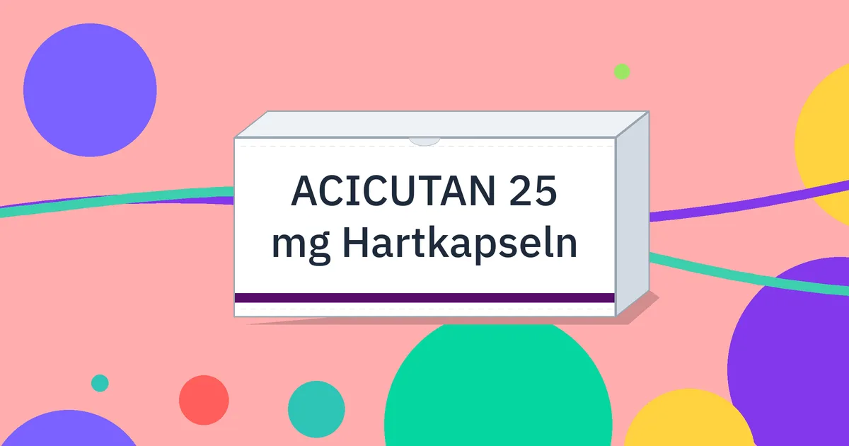 Symbolbild: Packung mit der Aufschrift ACICUTAN 25 mg Hartkapseln (PZN 09223144) – Verfügbarkeit und Bezug in Apotheken in Frankfurt am Main