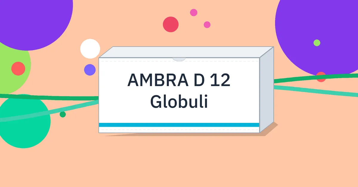 Symbolbild: Packung mit der Aufschrift AMBRA D 12 Globuli (PZN 04202893) – Verfügbarkeit und Bezug in Apotheken in Frankfurt am Main