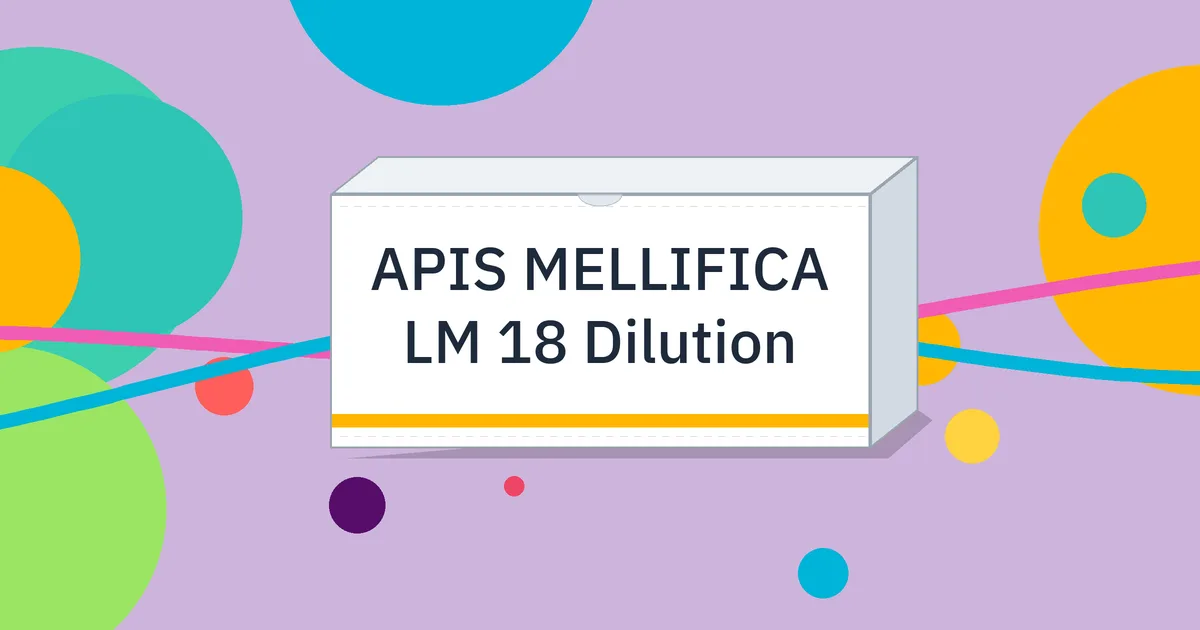 Symbolbild: Packung mit der Aufschrift APIS MELLIFICA LM 18 Dilution (PZN 02600655) – Verfügbarkeit und Bezug in Apotheken in Frankfurt am Main