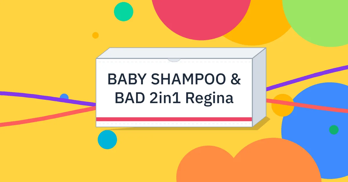Symbolbild: Packung mit der Aufschrift BABY SHAMPOO & BAD 2in1 Regina (PZN 15421960) – Verfügbarkeit und Bezug in Apotheken in Frankfurt am Main