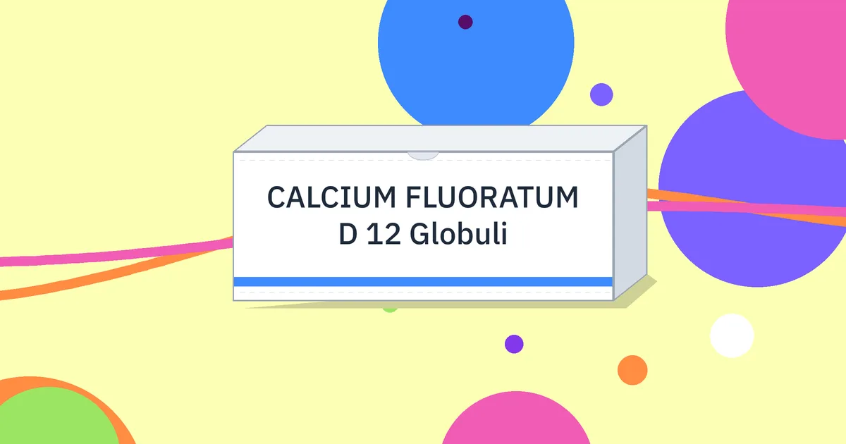 Symbolbild: Packung mit der Aufschrift CALCIUM FLUORATUM D 12 Globuli (PZN 11282421) – Verfügbarkeit und Bezug in Apotheken in Frankfurt am Main