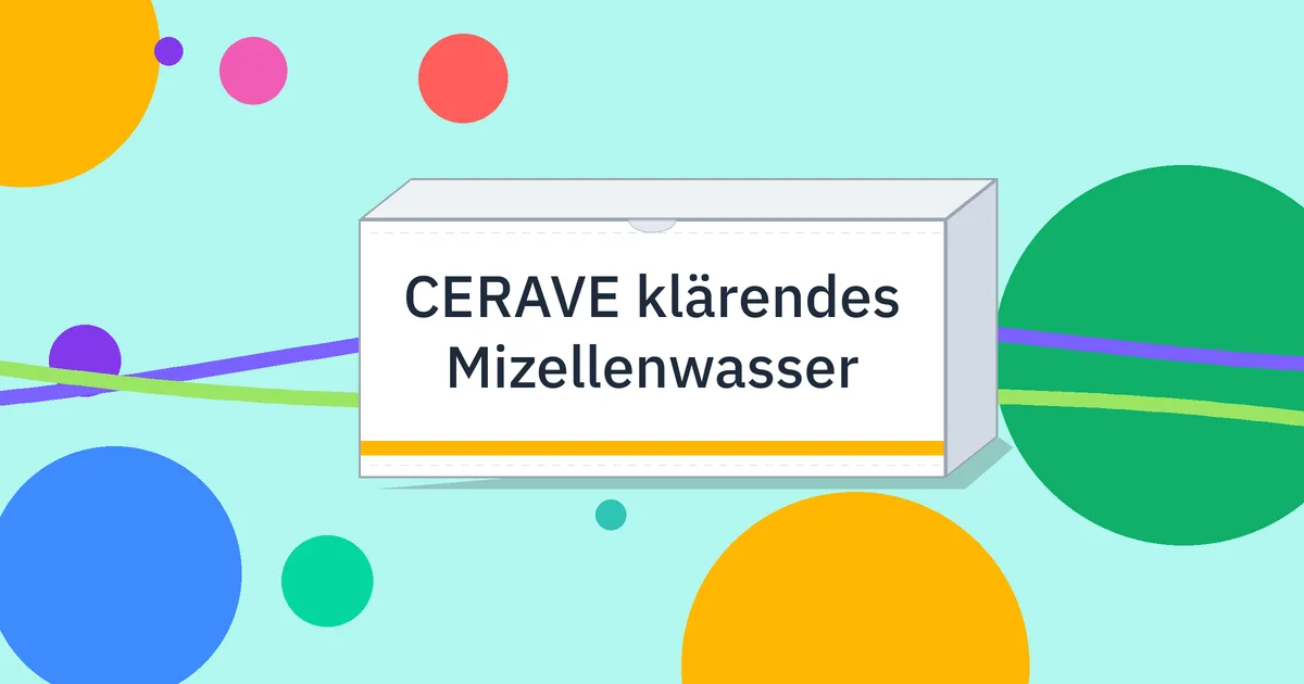 Symbolbild: Packung mit der Aufschrift CERAVE klärendes Mizellenwasser (PZN 20513629) – Verfügbarkeit und Bezug in Apotheken in Frankfurt am Main