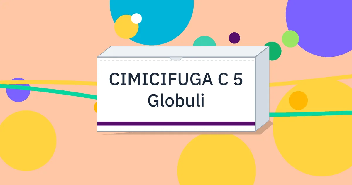 Symbolbild: Packung mit der Aufschrift CIMICIFUGA C 5 Globuli (PZN 07164791) – Verfügbarkeit und Bezug in Apotheken in Frankfurt am Main