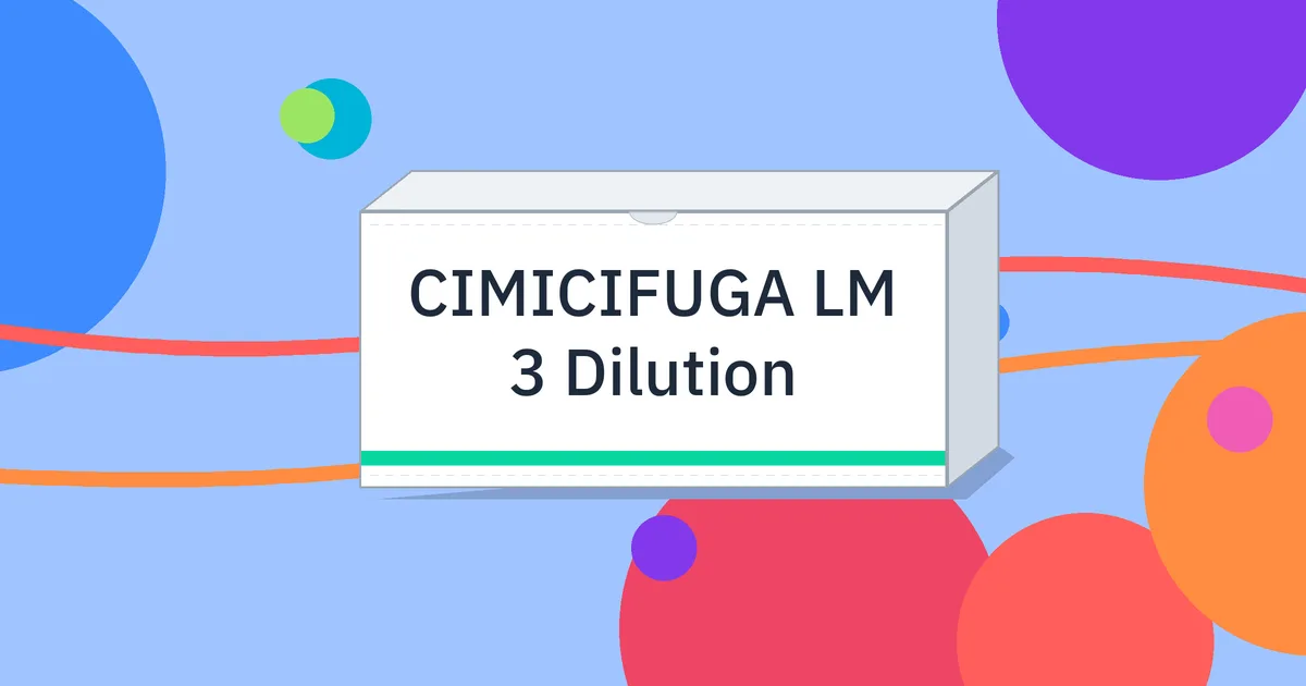Symbolbild: Packung mit der Aufschrift CIMICIFUGA LM 3 Dilution (PZN 12819001) – Verfügbarkeit und Bezug in Apotheken in Frankfurt am Main