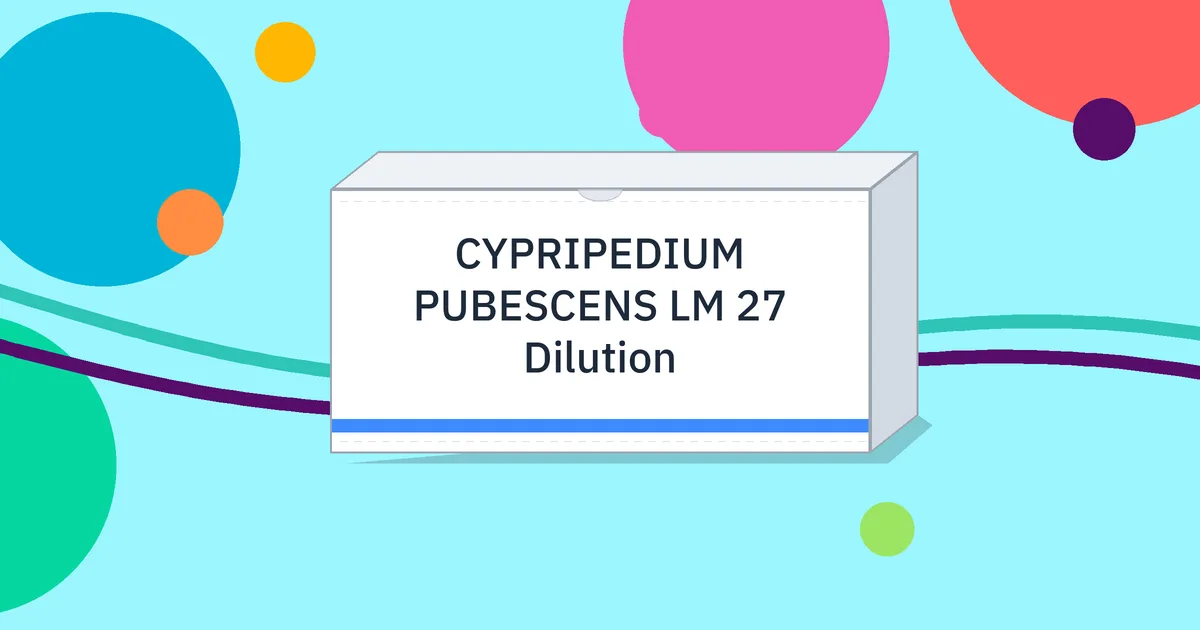 Symbolbild: Packung mit der Aufschrift CYPRIPEDIUM PUBESCENS LM 27 Dilution (PZN 13460246) – Verfügbarkeit und Bezug in Apotheken in Frankfurt am Main
