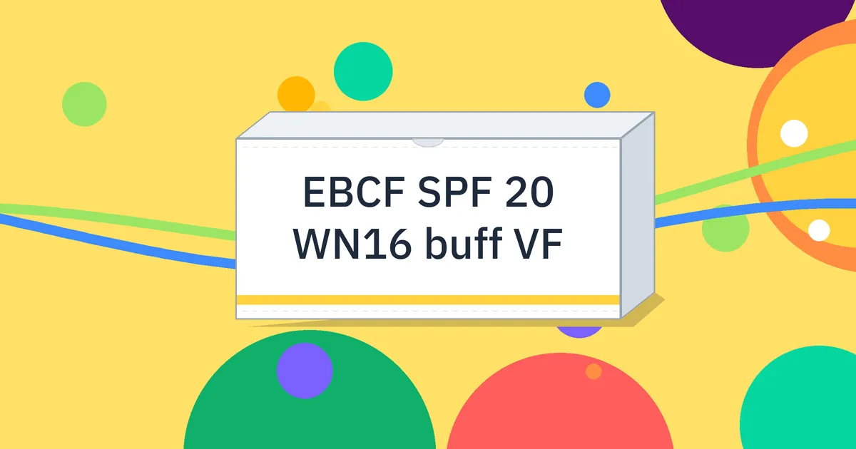 Symbolbild: Packung mit der Aufschrift EBCF SPF 20 WN16 buff VF (PZN 18895150) – Verfügbarkeit und Bezug in Apotheken in Frankfurt am Main