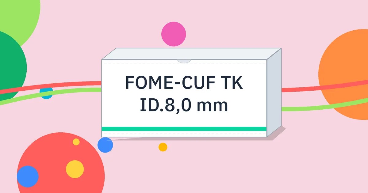 Symbolbild: Packung mit der Aufschrift FOME-CUF TK ID.8,0 mm (PZN 09211721) – Verfügbarkeit und Bezug in Apotheken in Frankfurt am Main