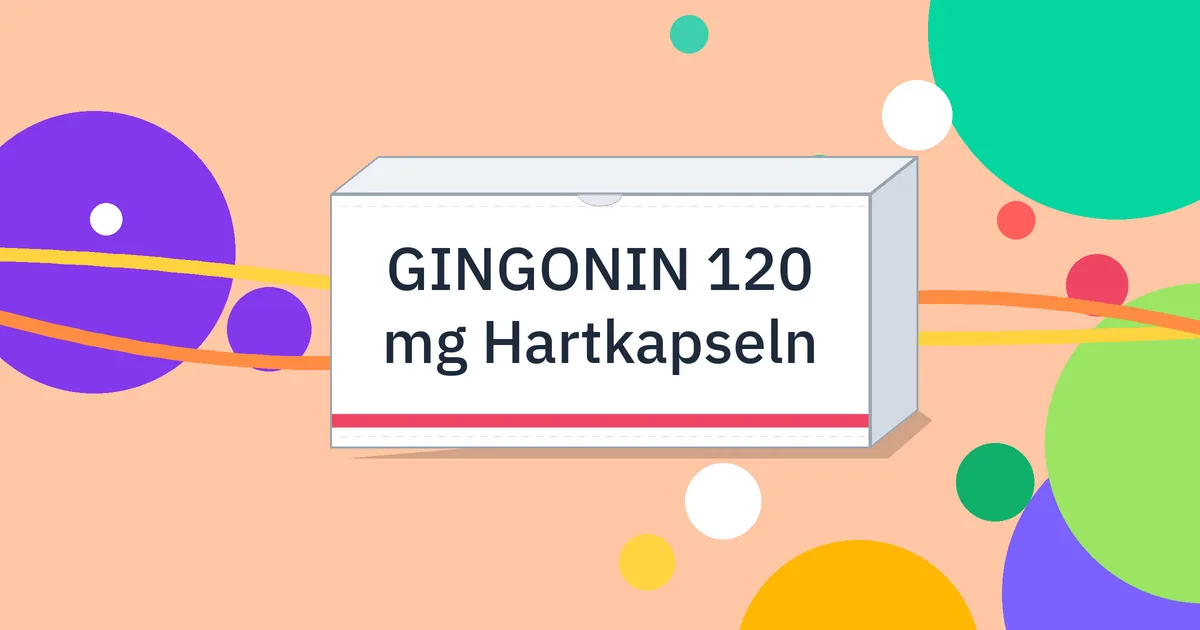 Symbolbild: Packung mit der Aufschrift GINGONIN 120 mg Hartkapseln (PZN 12724855) – Verfügbarkeit und Bezug in Apotheken in Frankfurt am Main