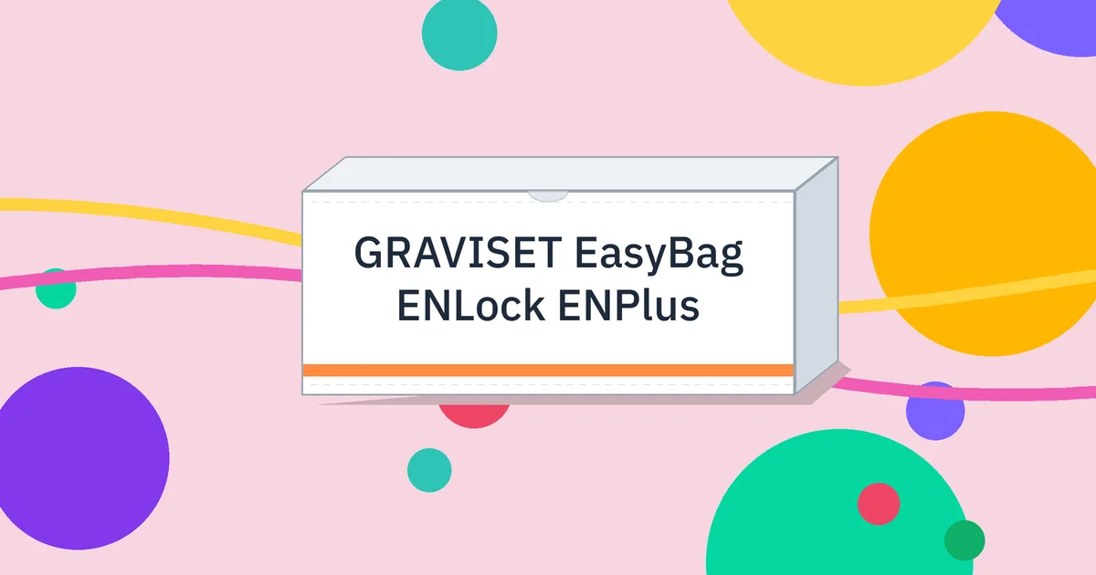 Symbolbild: Packung mit der Aufschrift GRAVISET EasyBag ENLock ENPlus (PZN 13846419) – Verfügbarkeit und Bezug in Apotheken in Frankfurt am Main