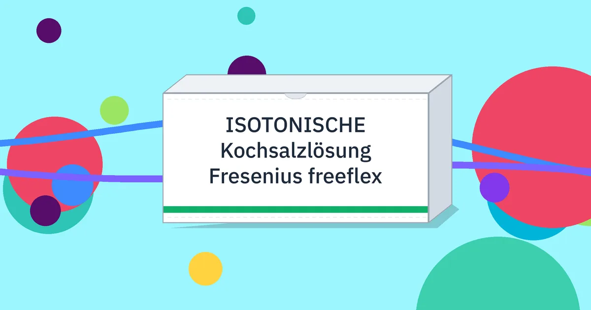 Symbolbild: Packung mit der Aufschrift ISOTONISCHE Kochsalzlösung Fresenius freeflex (PZN 00731235) – Verfügbarkeit und Bezug in Apotheken in Frankfurt am Main