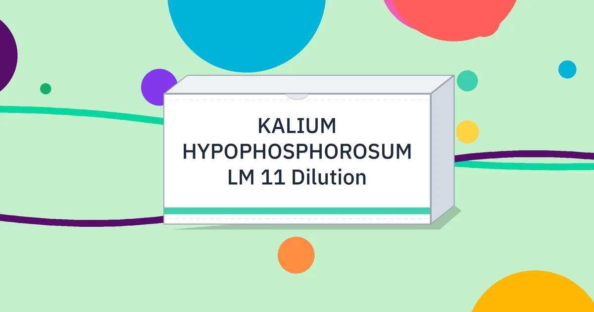 Symbolbild: Packung mit der Aufschrift KALIUM HYPOPHOSPHOROSUM LM 11 Dilution (PZN 12921969) – Verfügbarkeit und Bezug in Apotheken in Frankfurt am Main