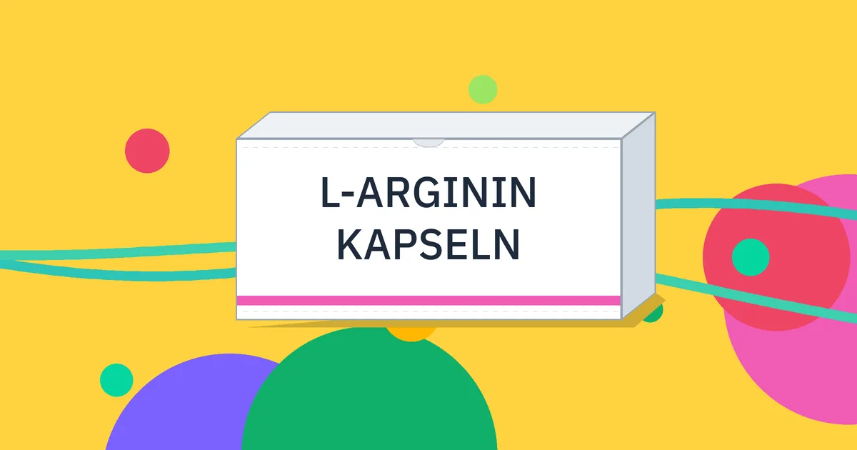 Symbolbild: Packung mit der Aufschrift L-ARGININ KAPSELN (PZN 00920717) – Verfügbarkeit und Bezug in Apotheken in Frankfurt am Main