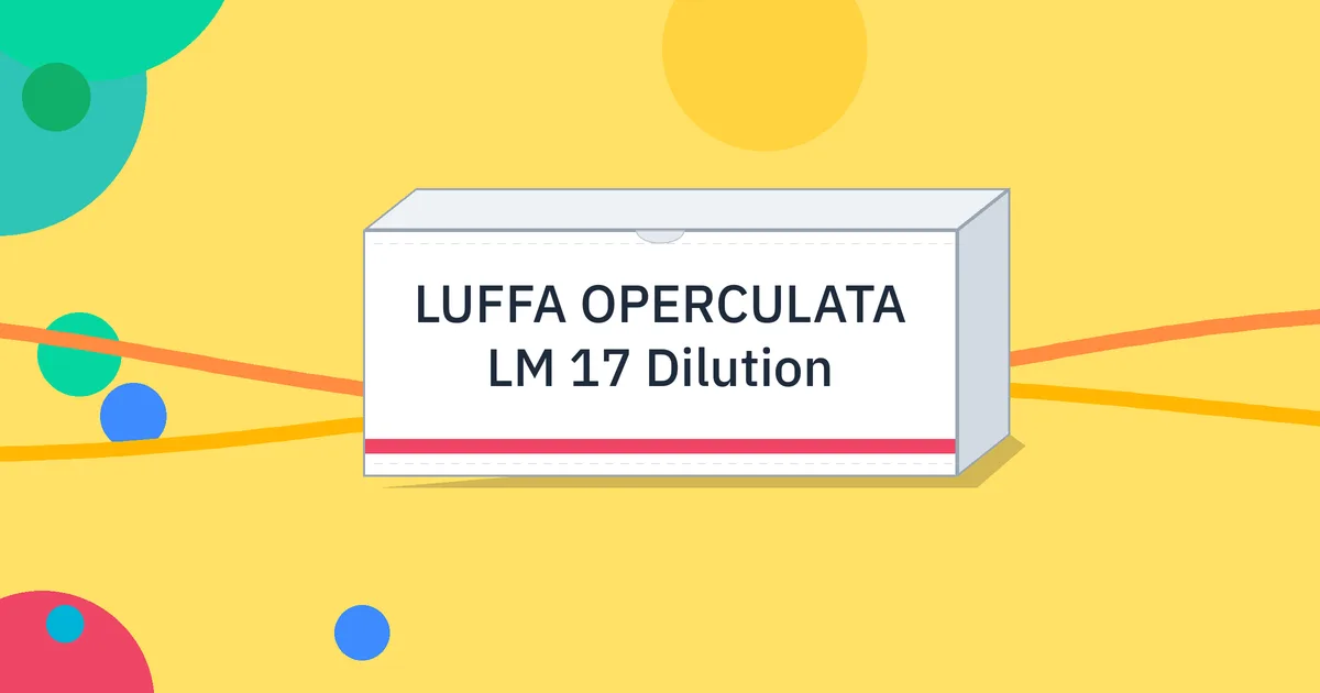 Symbolbild: Packung mit der Aufschrift LUFFA OPERCULATA LM 17 Dilution (PZN 12933398) – Verfügbarkeit und Bezug in Apotheken in Frankfurt am Main