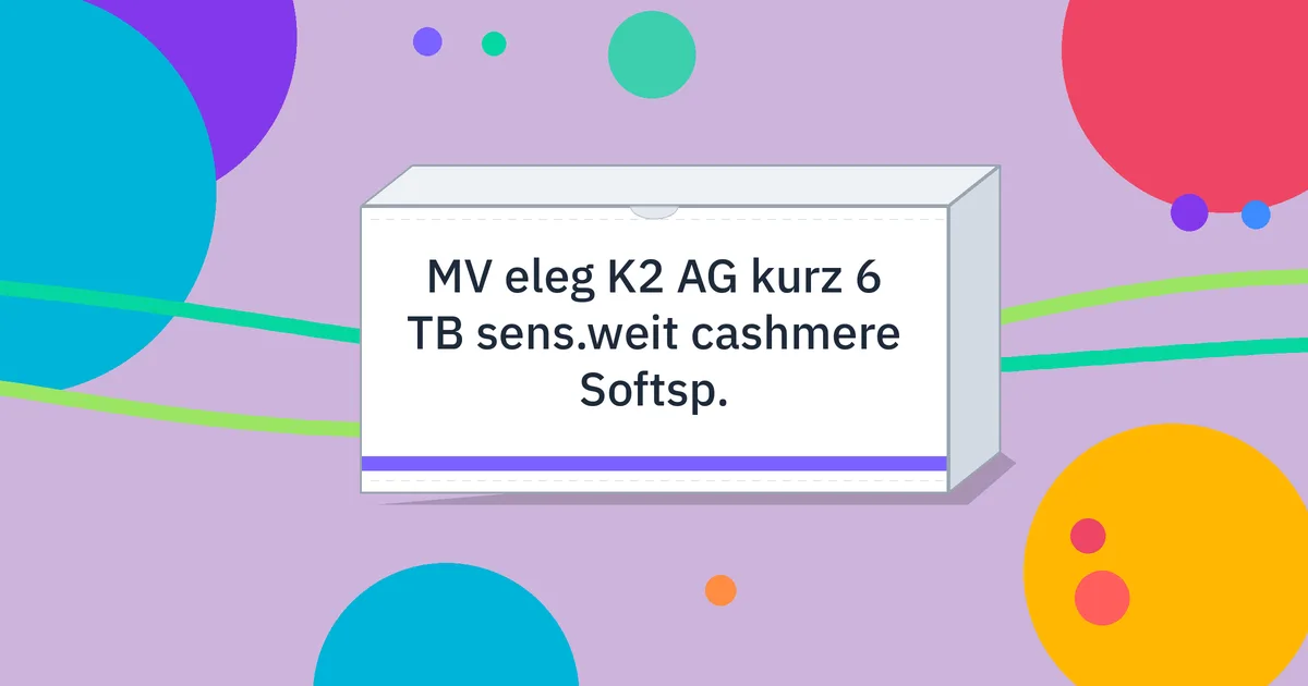 Symbolbild: Packung mit der Aufschrift MV eleg K2 AG kurz 6 TB sens.weit cashmere Softsp. (PZN 15273927) – Verfügbarkeit und Bezug in Apotheken in Frankfurt am Main