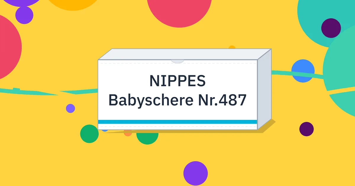 Symbolbild: Packung mit der Aufschrift NIPPES Babyschere Nr.487 (PZN 07615259) – Verfügbarkeit und Bezug in Apotheken in Frankfurt am Main