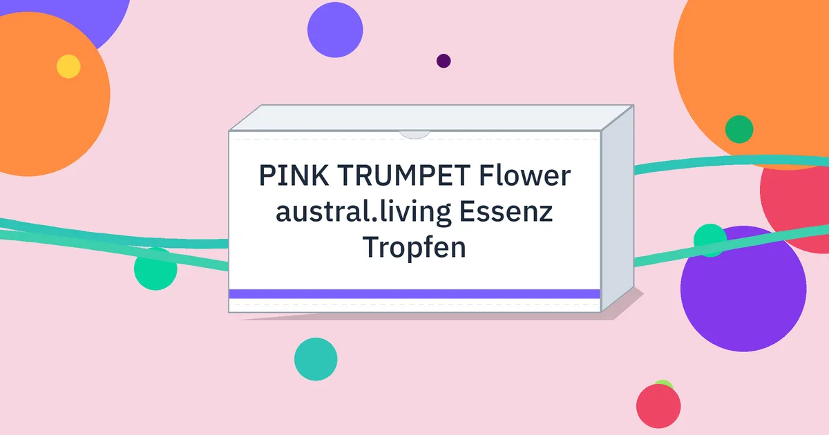Symbolbild: Packung mit der Aufschrift PINK TRUMPET Flower austral.living Essenz Tropfen (PZN 05010486) – Verfügbarkeit und Bezug in Apotheken in Frankfurt am Main