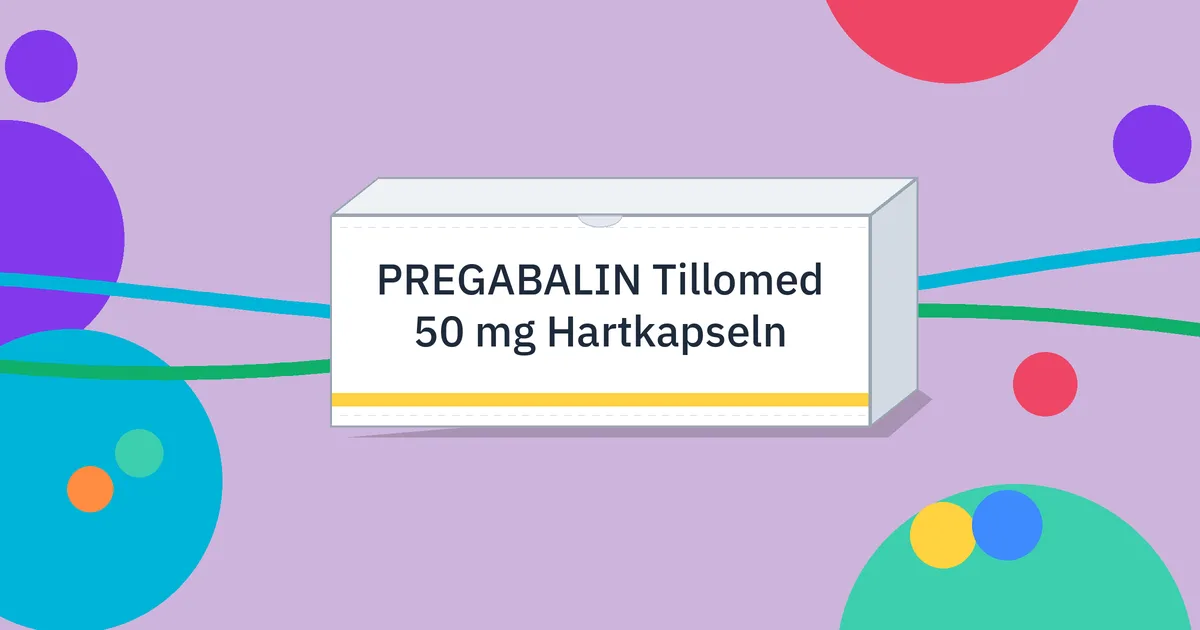 Symbolbild: Packung mit der Aufschrift PREGABALIN Tillomed 50 mg Hartkapseln (PZN 15200555) – Verfügbarkeit und Bezug in Apotheken in Frankfurt am Main