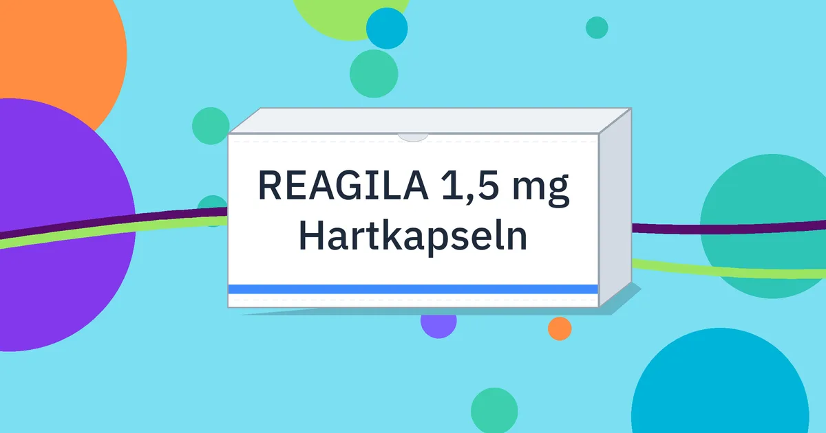 Symbolbild: Packung mit der Aufschrift REAGILA 1,5 mg Hartkapseln (PZN 15885406) – Verfügbarkeit und Bezug in Apotheken in Frankfurt am Main